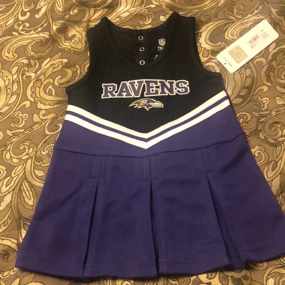 NFL | Dresses | Nfl Team Apparel Baltimore Ravens Cheerleader Dress ...